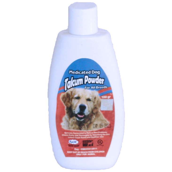 Jual Dog Powder Medicated antitick fragrance100GR | Shopee Indonesia