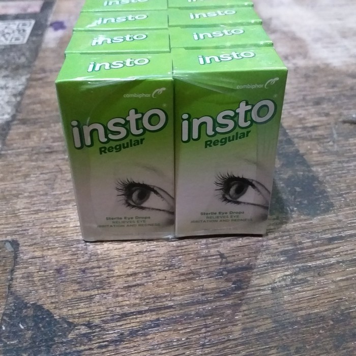 Jual Insto Tetes Mata Kemasan Baru 7.5ml PAK isi 12 botol | Shopee ...