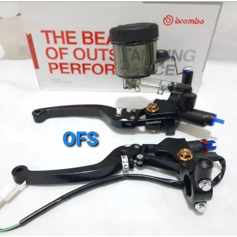 Jual Handle Master Rem Brcmb0 RCS 98 Radial Black+ Tabung BigSmoke ...