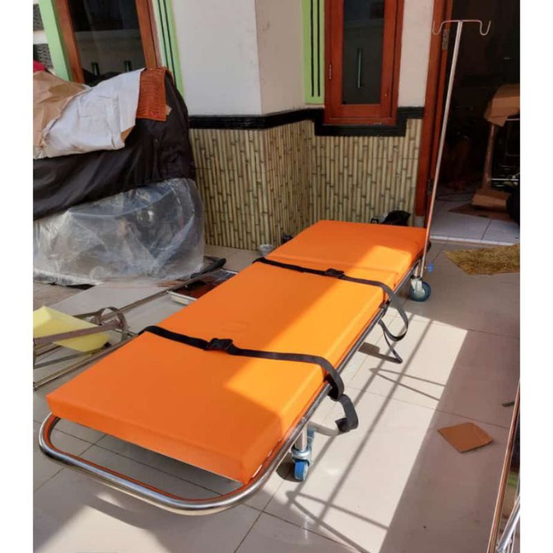 Jual Tandu Ambulance Stainless / Tandu Emergency / Tandu Pasien Rumah ...