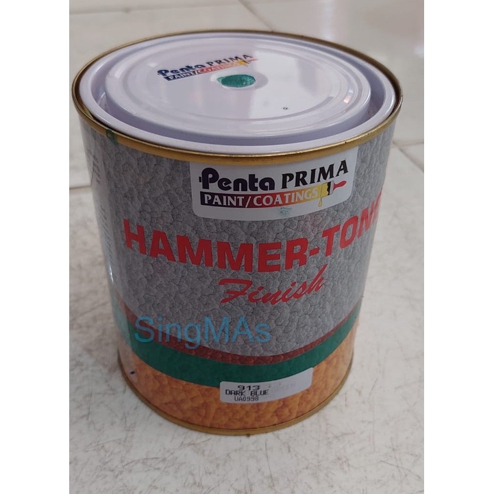 Jual Cat Besi/Kayu PENTA HAMMER TONE 913 DARK BLUE 1Kg Biru Tua ...