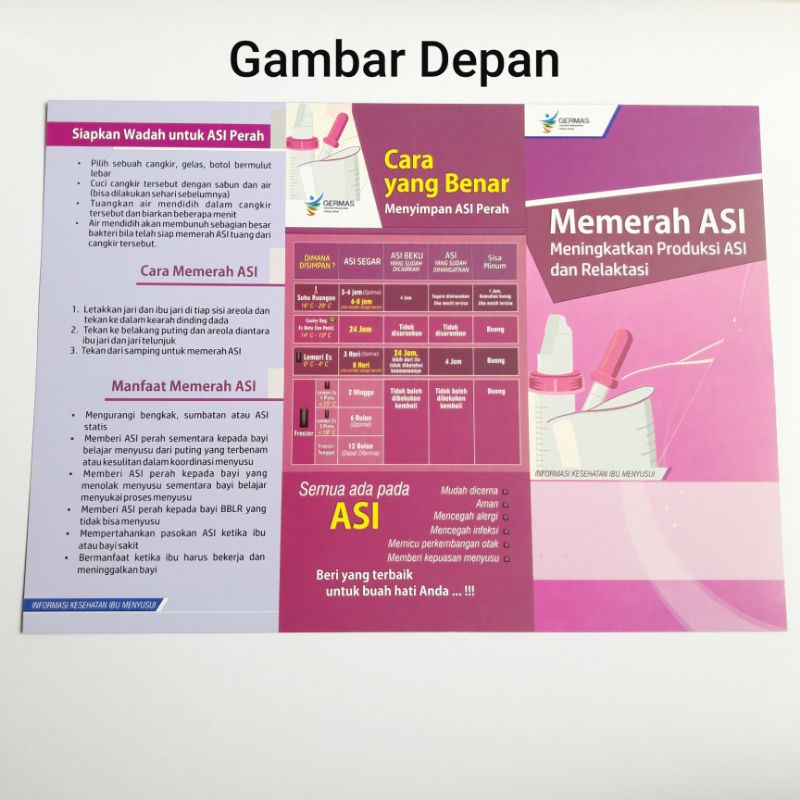 Jual Leaflet Cara Yang Benar Menyimpan Asi Perah | Shopee Indonesia Jual Leaflet Cara Yang Benar Menyimpan Asi Perah | Shopee Indonesia