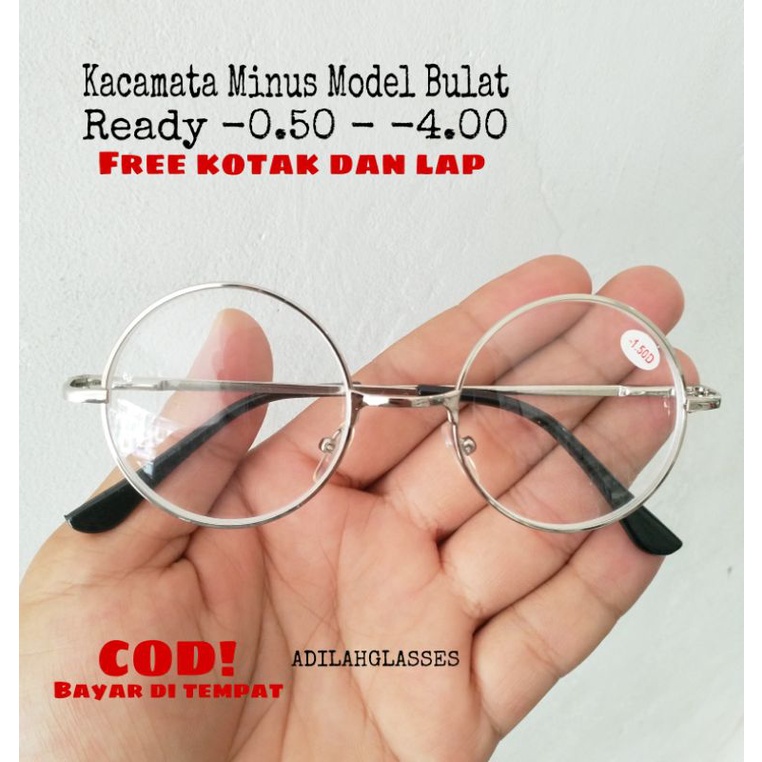 Jual Kacamata Minus Harry Potter Model Bulat Kacamata Rabun Jauh Pria ...