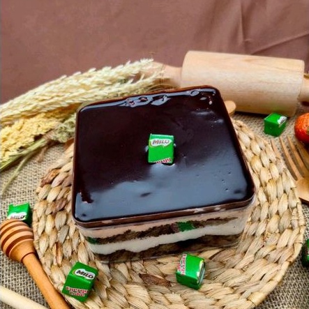 Jual Chocomilo Dessert Box 500 ml / Brownies Lumer Chocomilo / Dessert ...