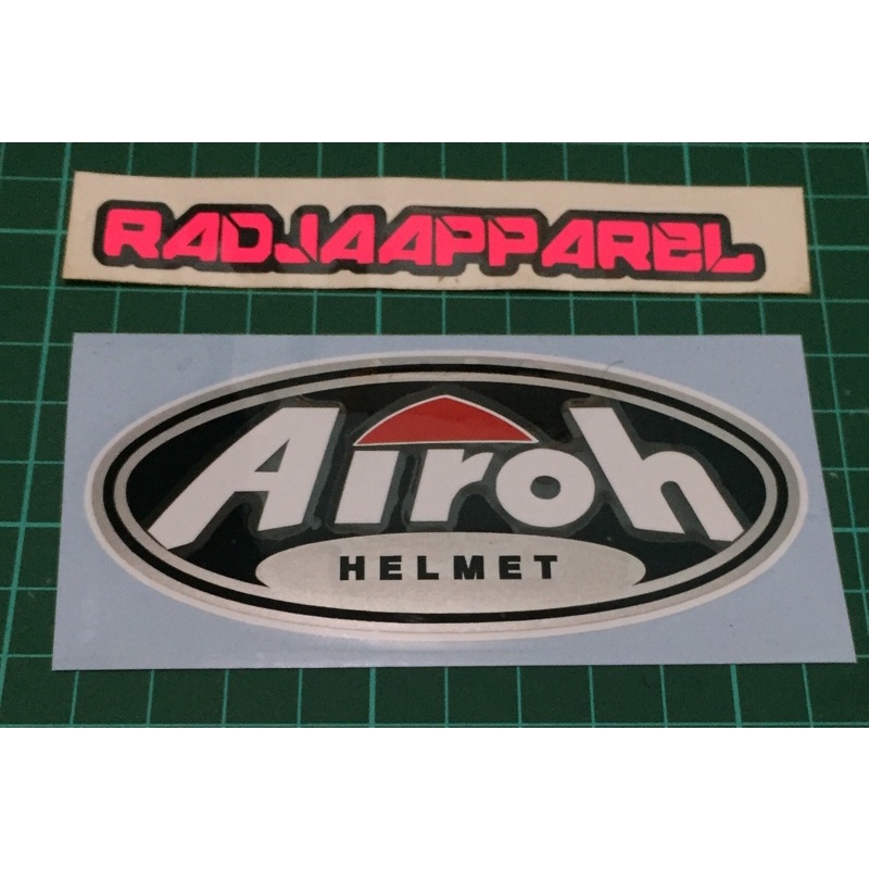 Jual Sticker Stiker Cutting Logo Helmet Airoh | Shopee Indonesia
