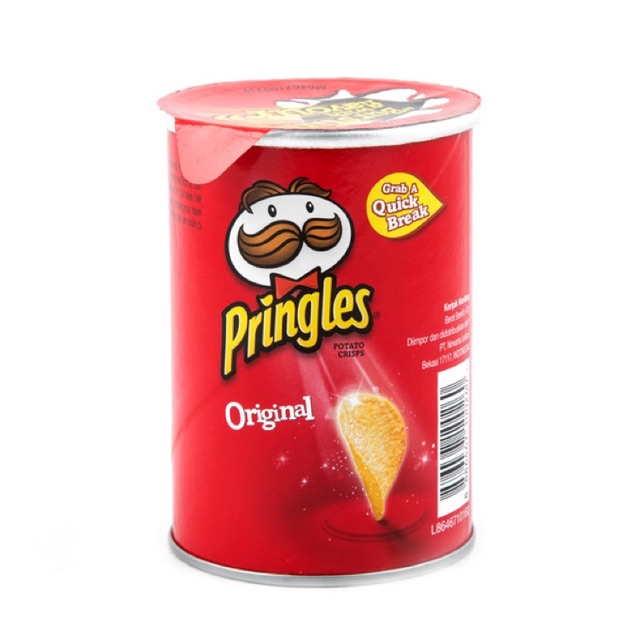 Jual Pringles Keripik Kentang Original 47 g | Shopee Indonesia