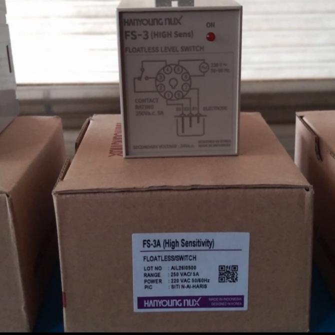 Jual floatless level switch FS-3 / 220 volt ( WLC )HANYOUNG NUX ...
