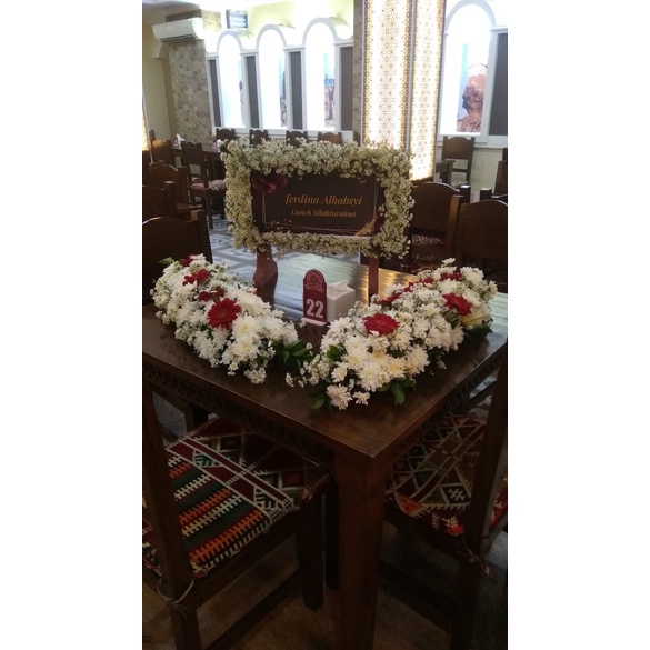 Jual BUNGA ALTAR | BUNGA OVAL | BUNGA MEJA DINNER | BUNGA MEJA | Shopee ...