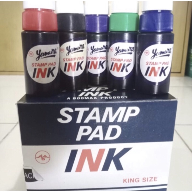 Jual TINTA BANTALAN STAMPEL PAD 50cc | Shopee Indonesia
