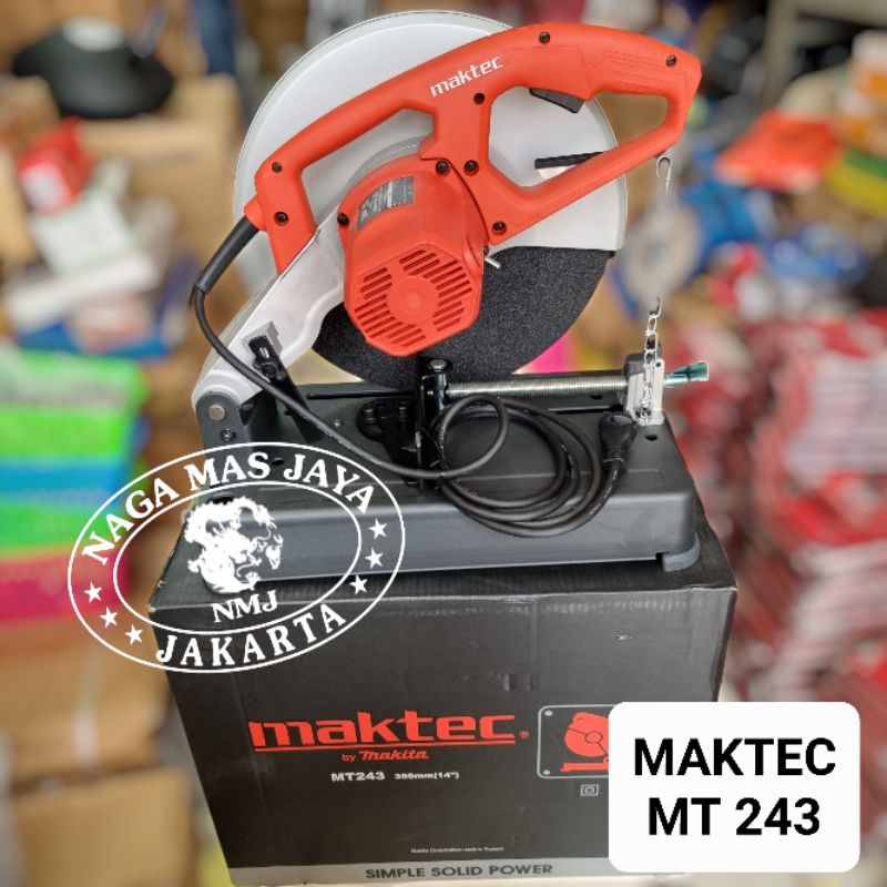 Jual MESIN POTONG BESI MAKTEC MT 243 / CUTTING WHEEL MAKTEC MT243 / CUT OFF MAKTEC MT 243 14 ...