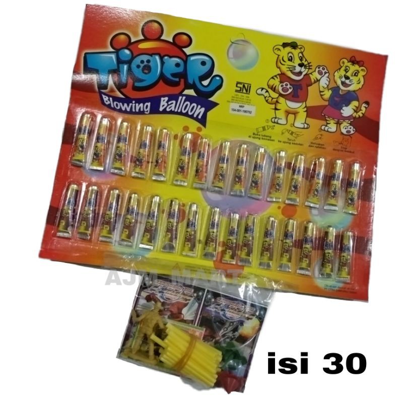 Jual Balon Tiup Berhadiah Mainan isi 30 pcs | Shopee Indonesia