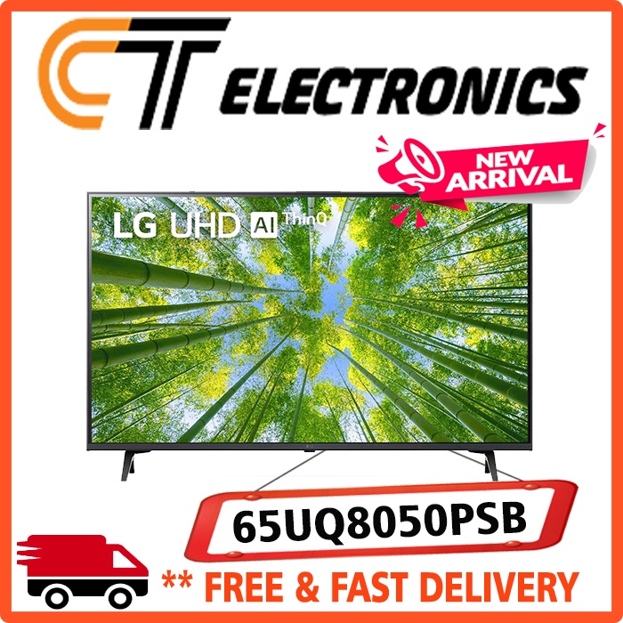 Jual LG TV 65UQ8050PSB 65 INCH SMART TV 4K UHD 65UQ80 65UQ805 65UQ8050 | Shopee Indonesia