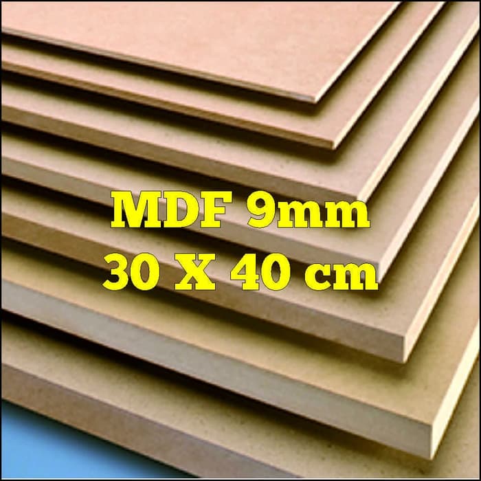 Jual Papan Kayu MDF 9mm 30 X 40cm | Shopee Indonesia