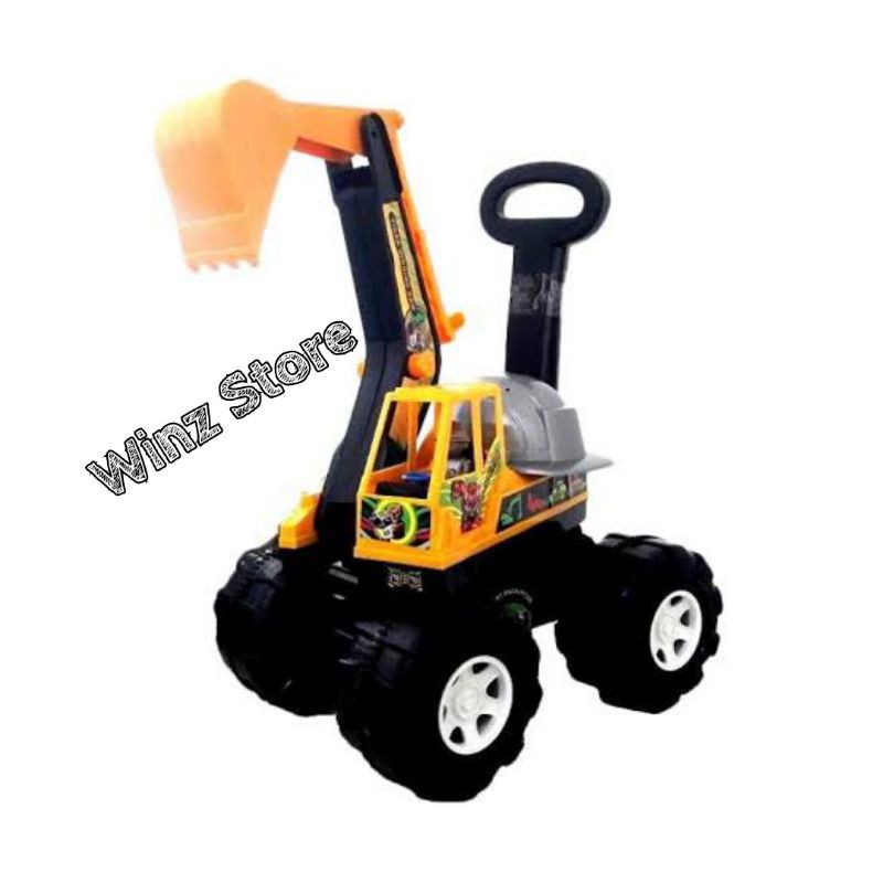 Jual Mobil Excavator Mainan Anak atau Beko MP807 FREE HELM | Shopee ...