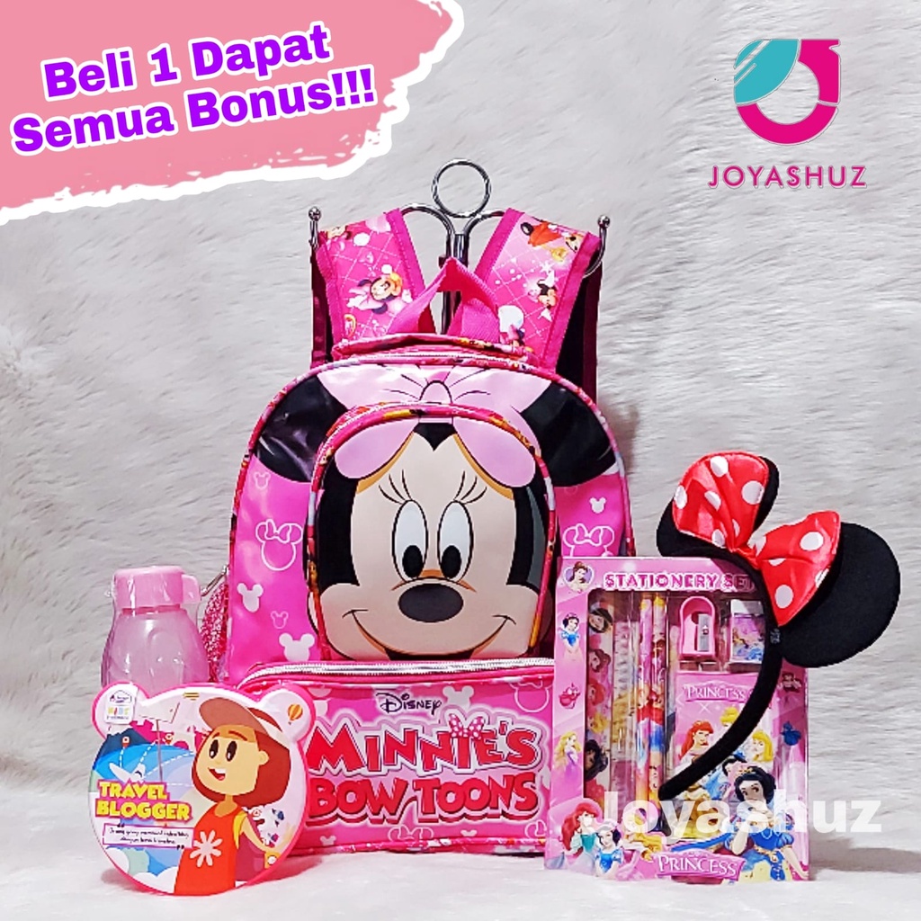 Jual Joyashuz - Tas Sekolah Anak Perempuan Gratis Botol Minum - Ransel ...