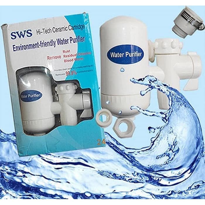 Jual Alat Penyaring Air kran Pure it Saringan Penjernih Air Keran SWS ...