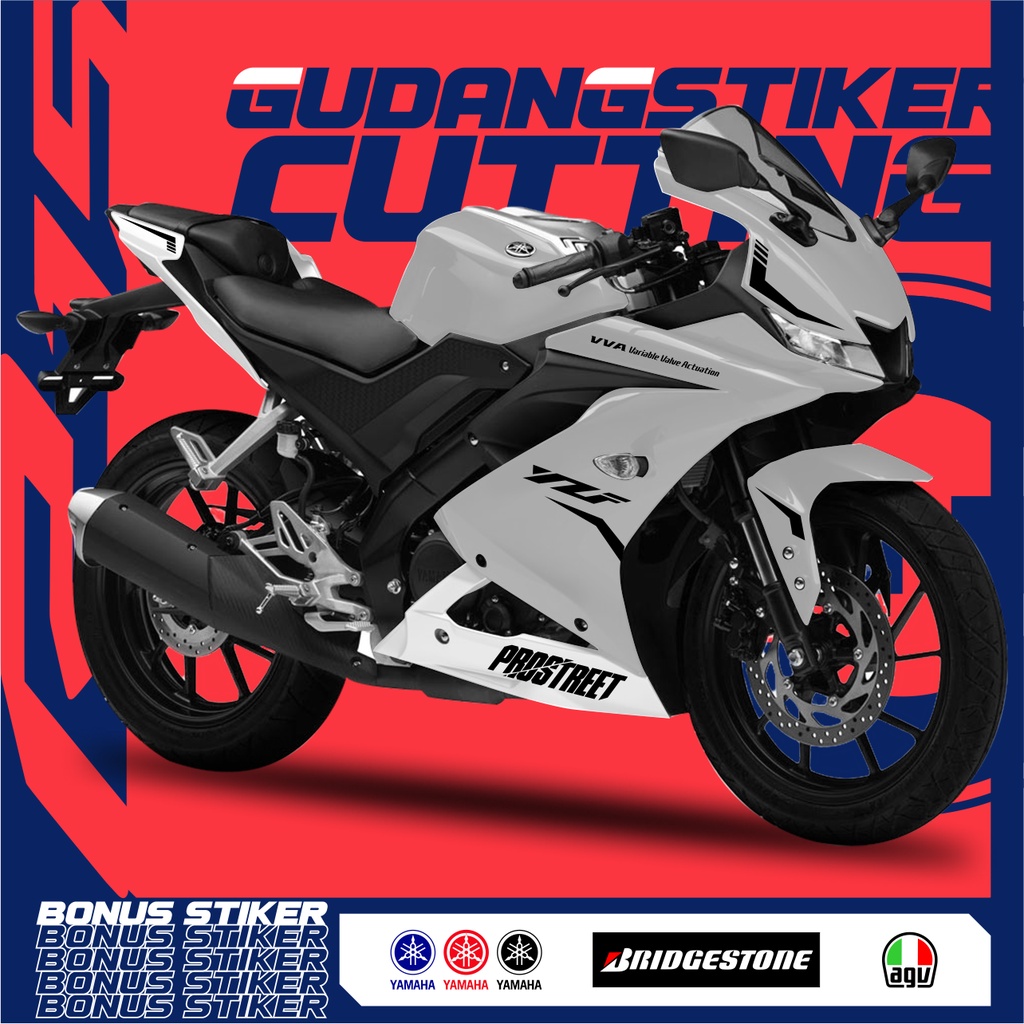 Jual STRIPING CUTTING YAMAHA R15 V3 STICKER LIS BARU STIKER AKSESORIS ...