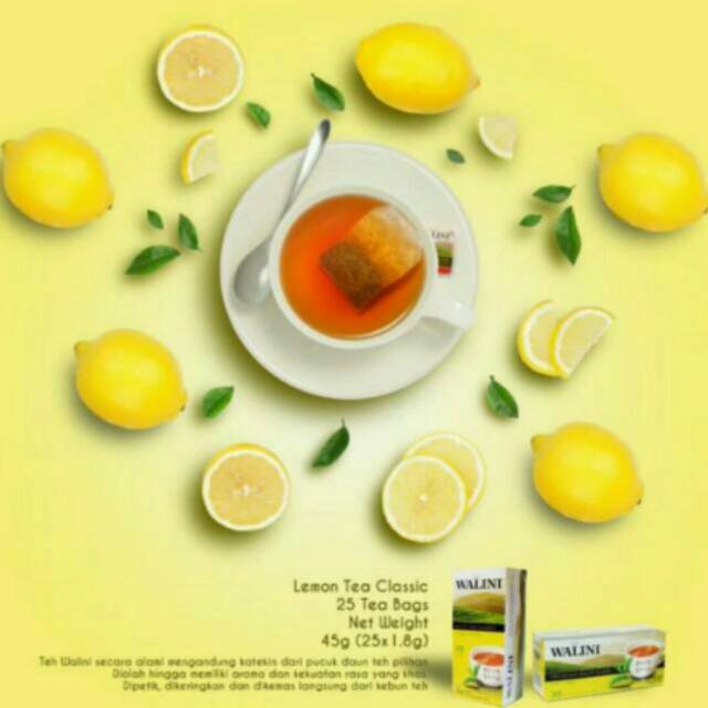 Jual Teh Walini Rasa Lemon Kemasan Amplop | Shopee Indonesia