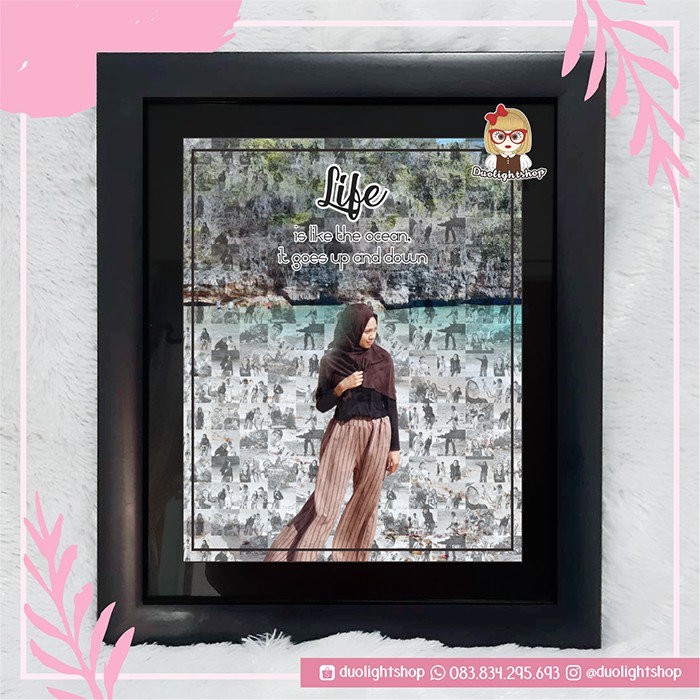 Jual MOZAIK CUSTOM / MOZAIK FRAME / DESAIN MOZAIK | Shopee Indonesia