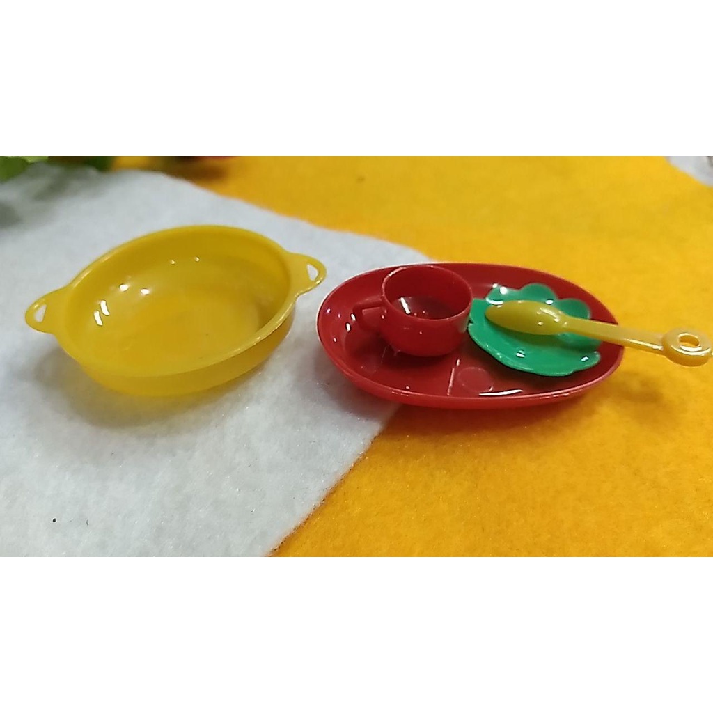 Jual Mainan Nampan Makan Mini Set Baki Set Masak Kecil Miniatur Alat ...
