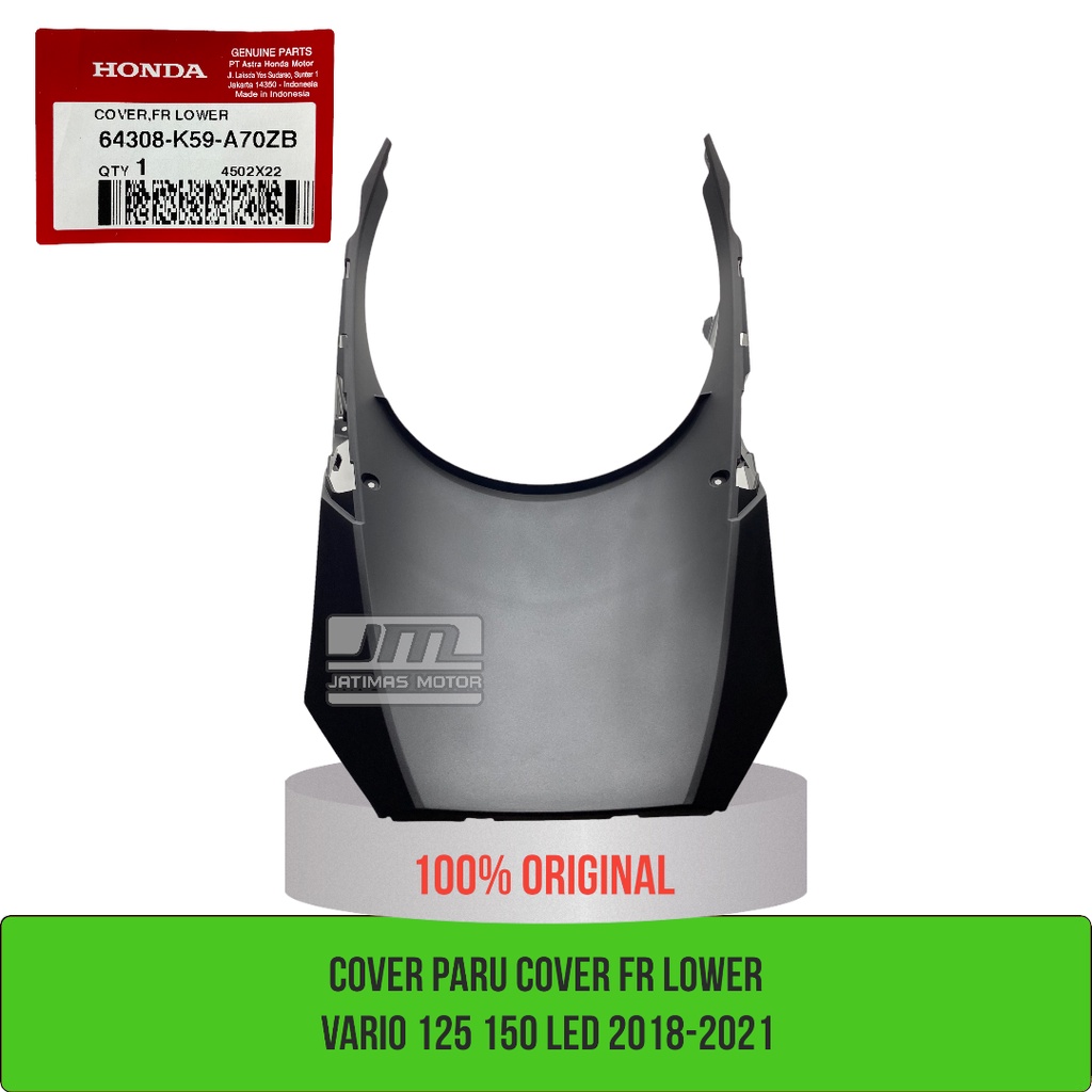 Jual Cover fr lower paru paru vario 125 150 led 2018-2021 64308-K59 ...