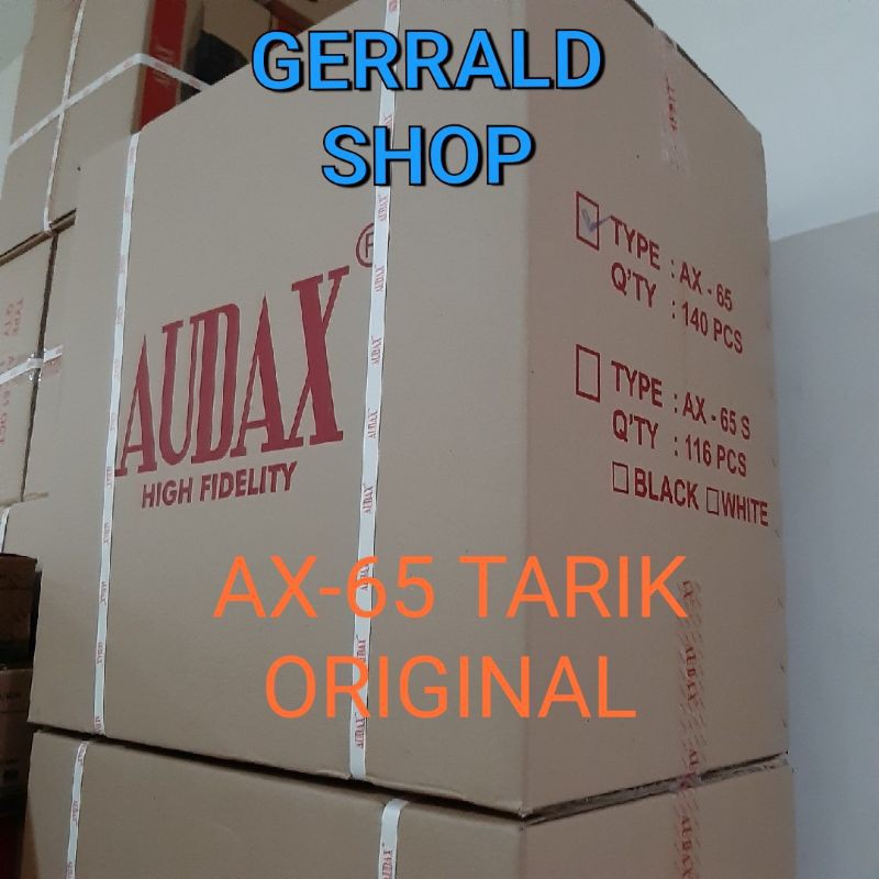 Jual AUDAX AX 65 TWEETER SUARA TARIK ORIGINAL PER DUS | Shopee Indonesia
