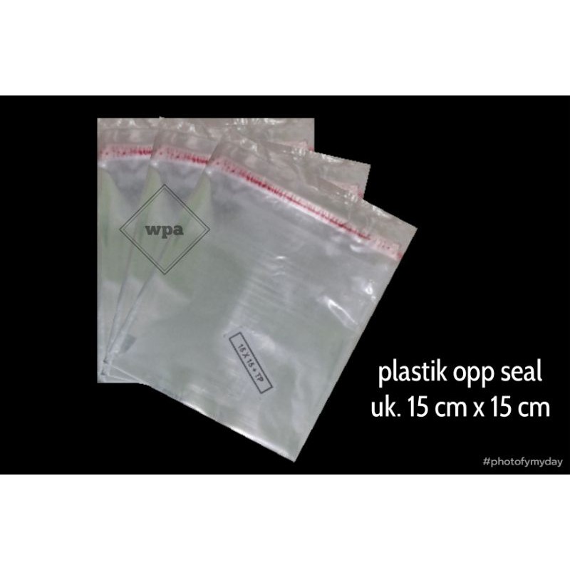 Jual plastik opp seal 10x10,13x13,14x14 & 15x15 (isi 100 pcs) | Shopee ...