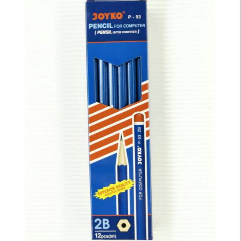Jual pensil joyko 2b p93 1 lusin | Shopee Indonesia