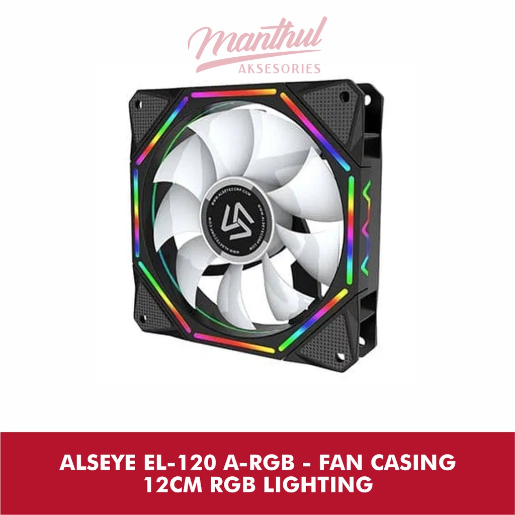 Jual ALSEYE EL-120 A-RGB - FAN CASING 12CM RGB LIGHTING | Shopee Indonesia
