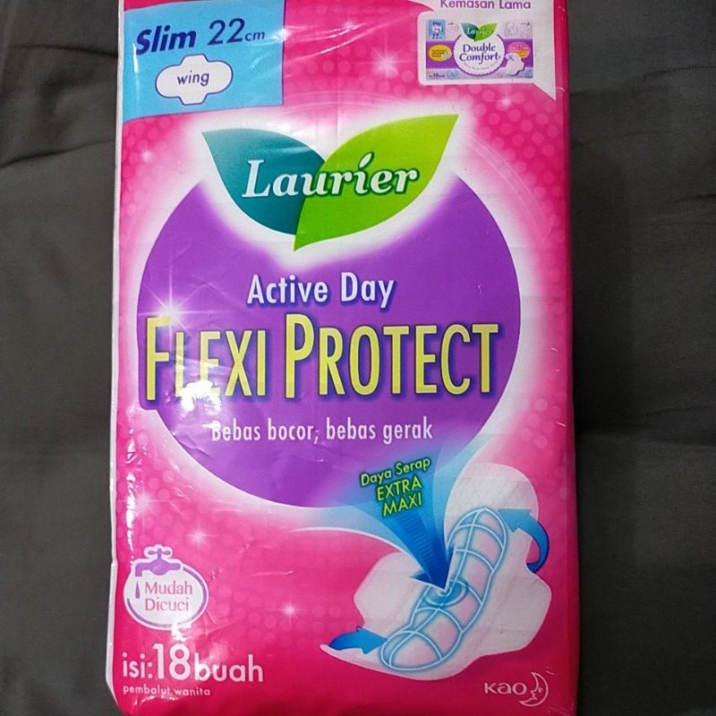 Jual laurier flexi protect isi 18 slim 22cm (wing dan non wing) | Shopee Indonesia