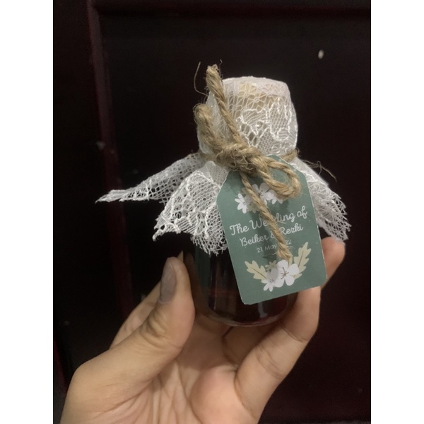 Jual souvenir pernikahan unik madu kemasan botol | Shopee Indonesia