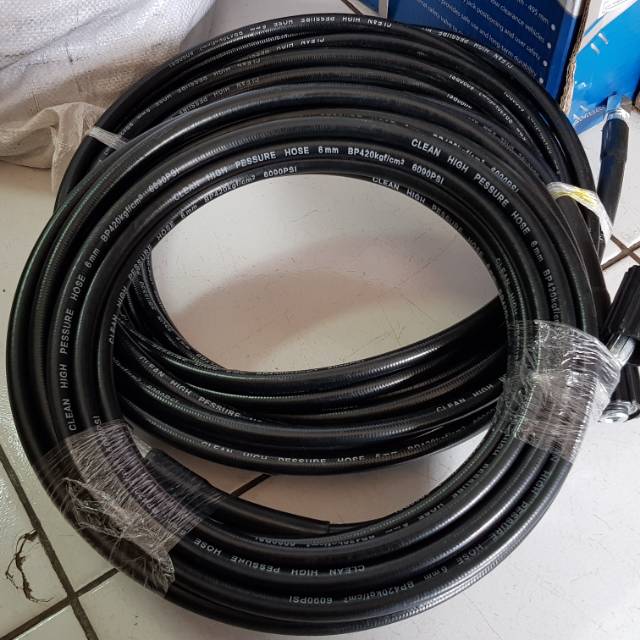 Jual Selang jet cleaner - high pressure hose 6090 psi 10 meter | Shopee ...