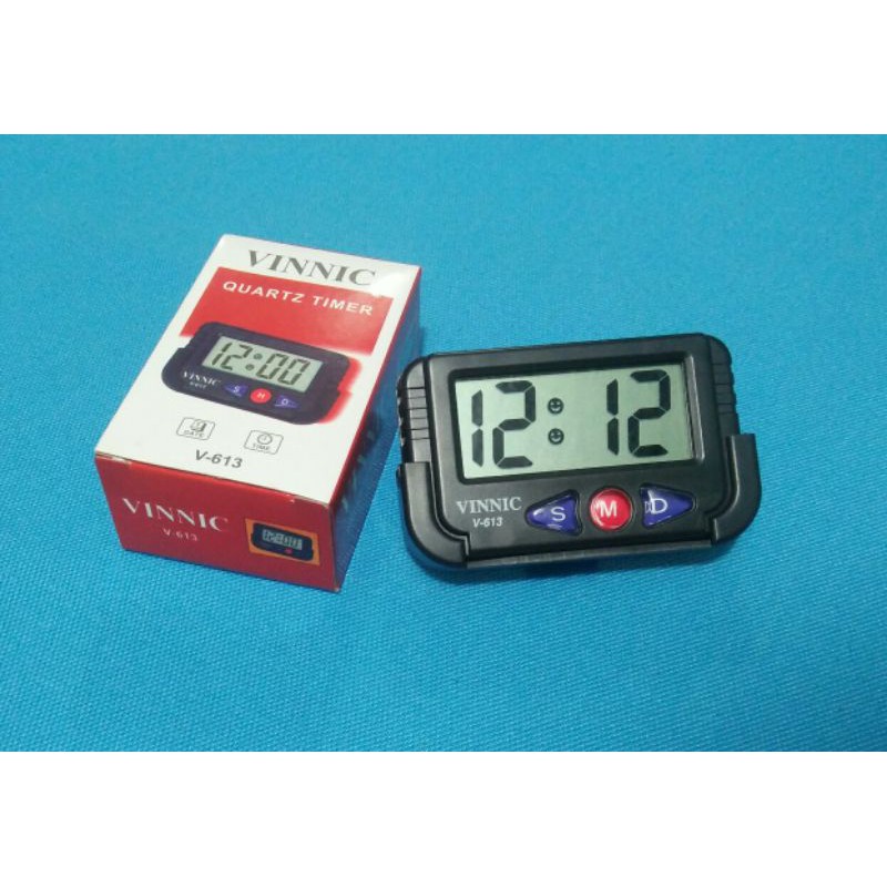 Jual Jam Digital Mini / Jam Mobil Digital Jam Tempel Mana Aja Jam ...
