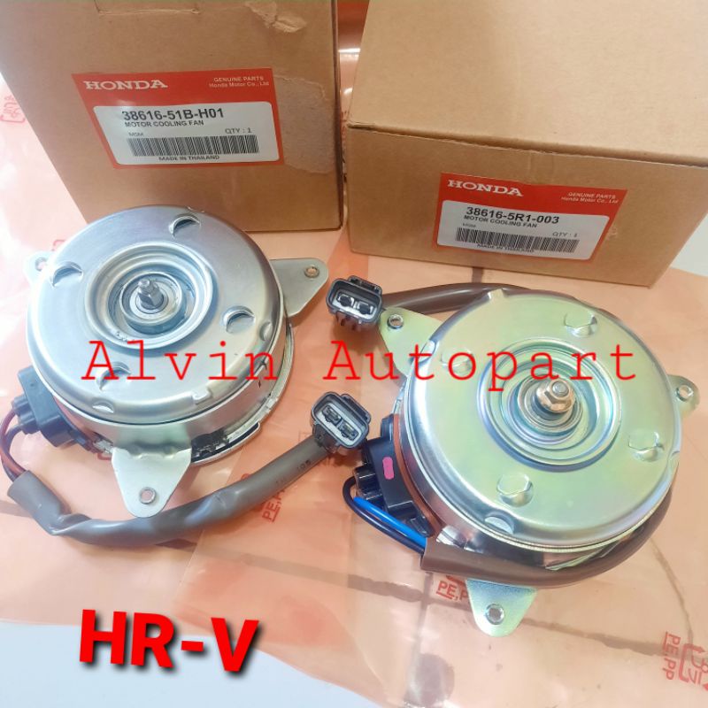 Jual ORIGINAL MOTOR COOLING FAN MOTOR FAN SET RADIATOR DAN AC HONDA HRV ...