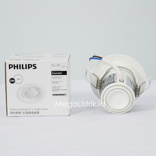 Jual PHILIPS LAMPU DOWNLIGHT SPOT LED / SPOTLIGHT 5 WATT / 5W KYANITE ...