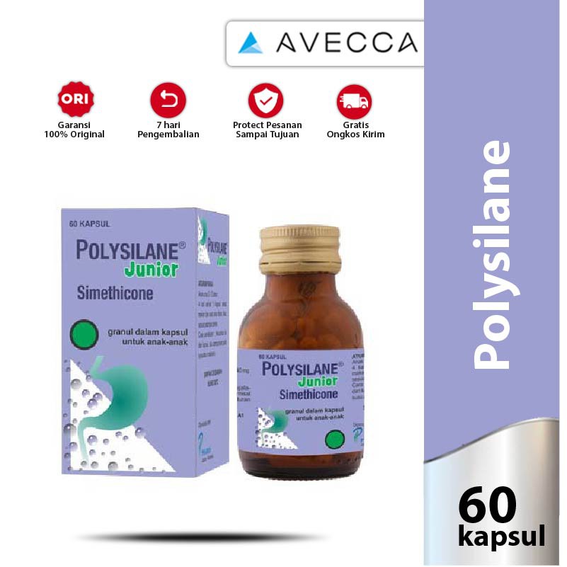 Jual Polysilane Anak 60 Kapsul (Obat Maag Anak) | Shopee Indonesia
