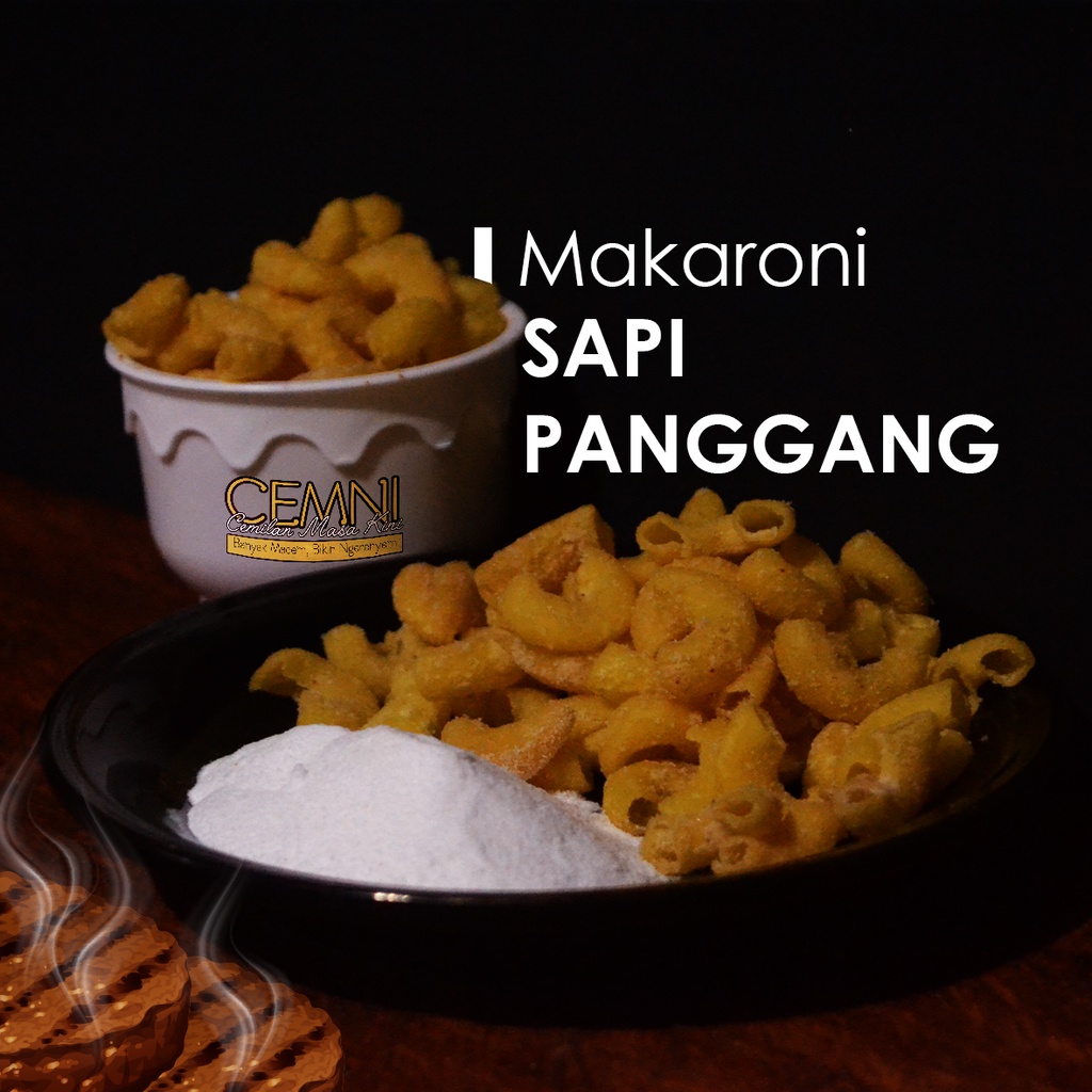Jual Cemni - Makaroni Kemasan Kecil 50gr (Balado, BBQ, Jagung Bakar ...