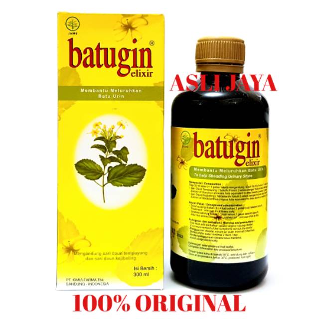 Jual Batugin Elixir 300ml - Obat Meluruhkan Batu Urin | Shopee Indonesia