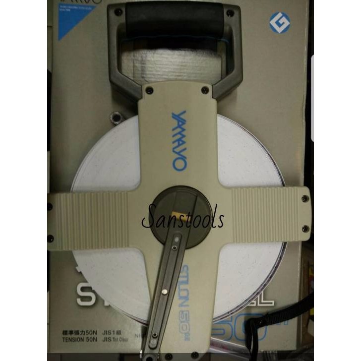 Jual meteran tanah 50 M Meter roll STILON YAMAYO plastik fiberglass ...