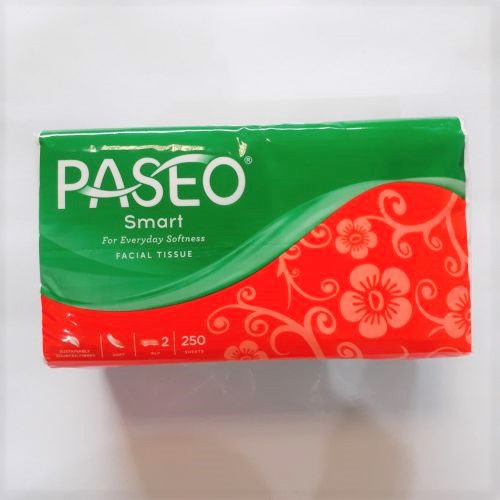 Jual Tisu Paseo Smart 250 Sheet 2 Ply Facial Tissue Paseo Smart Elegant ...