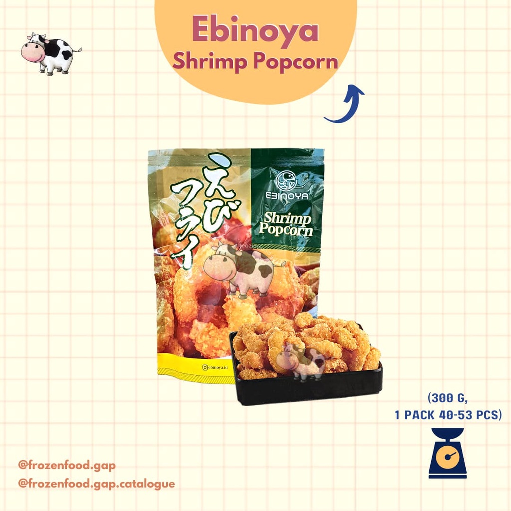 Jual EBINOYA SHRIMP POPCORN | FROZENFOODGAP | Shopee Indonesia