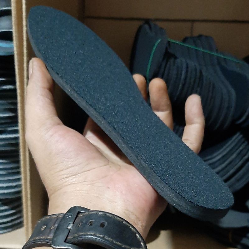 Jual ALAS Sepatu hitam 8mm insole peninggi sol dalam sepatu PDL PDH ...