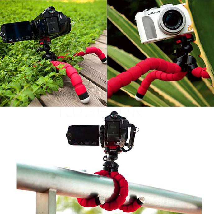 Jual Jual Mini Flexible Octopus Portable Tripod - Gorillapod Sponge ...