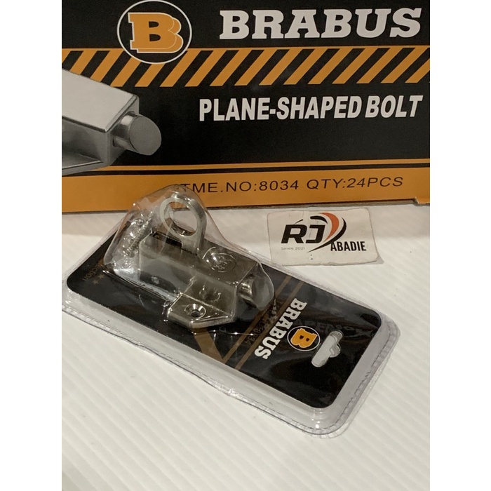 Jual Spring Knip Knife / Grendel Jendela Kodok Stainless Brabus Sn 8034 ...