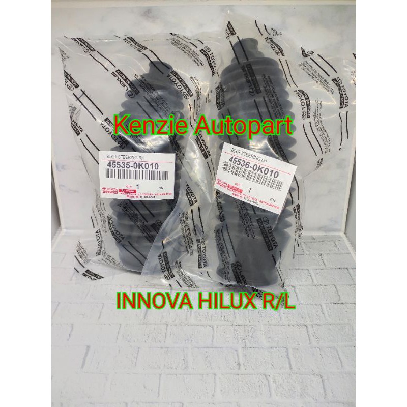 Jual BOOT STEERING RACK END INNOVA HILUX SINGLE CABIN 1SET | Shopee ...