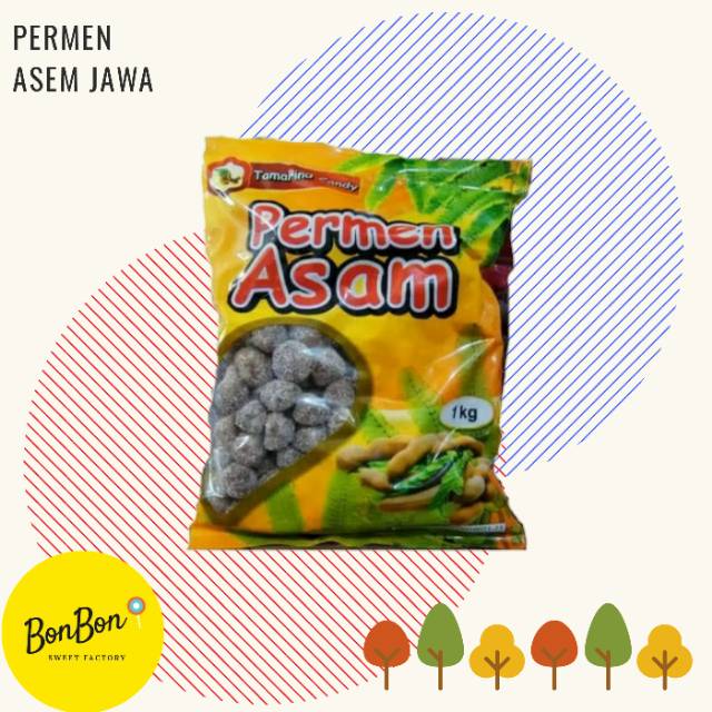 Jual Permen Asam Jawa Bulat / Asem Bulet / Permen Tamarin | Shopee ...
