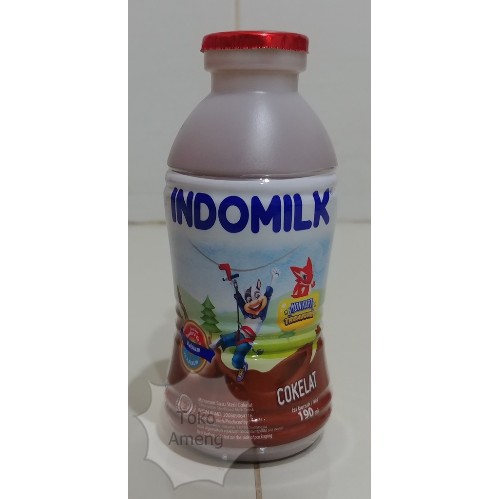 Jual Indomilk Botol 190ml -1 Dus (24pcs) | Shopee Indonesia