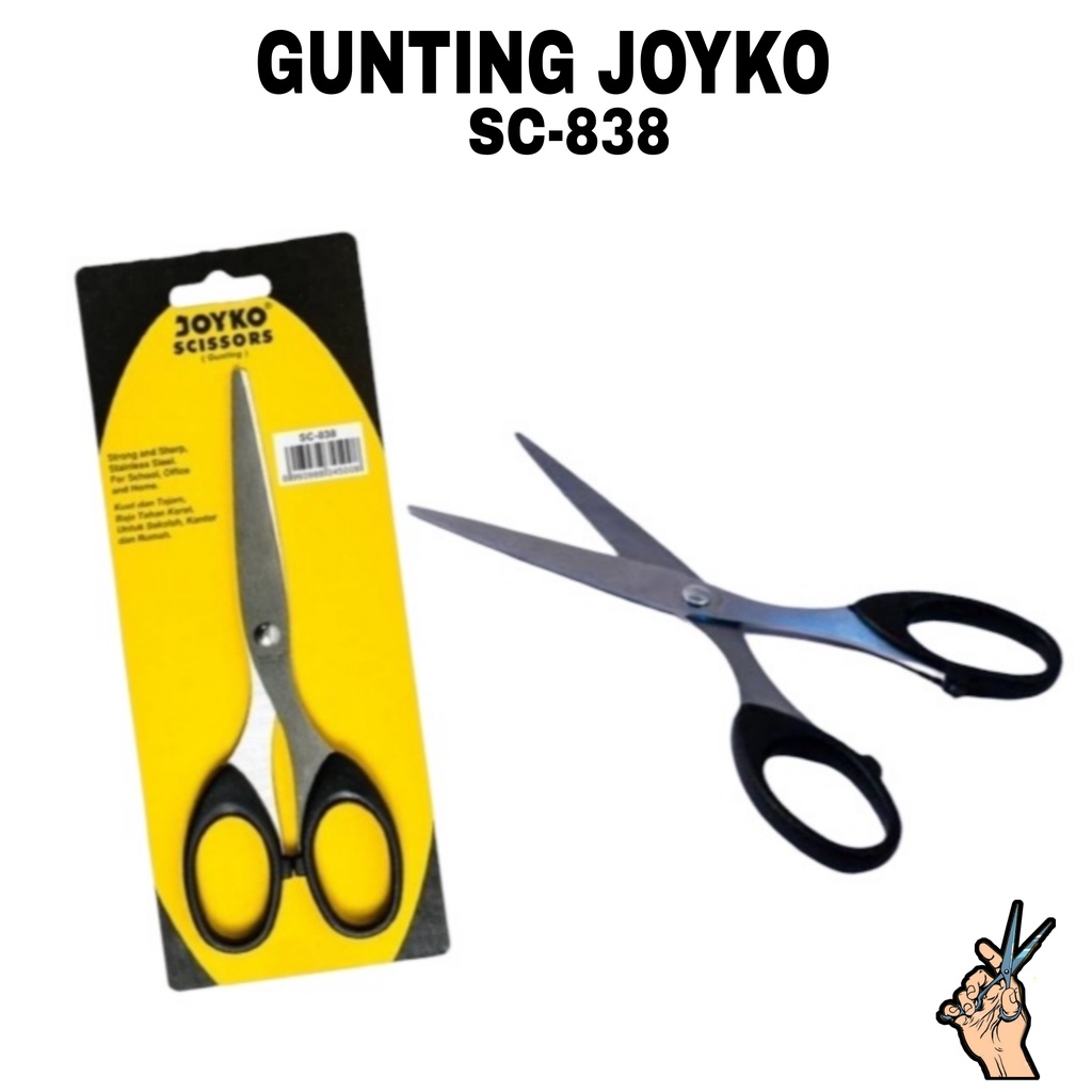 Jual Gunting Kertas / Pemotong Kertas Tanggung SC 838 Joyko | Shopee ...