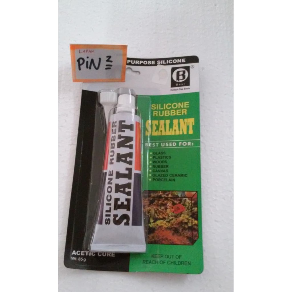 Jual LEM SEALANT super sealant silen bening / Hitam bisa buat Kaca ...