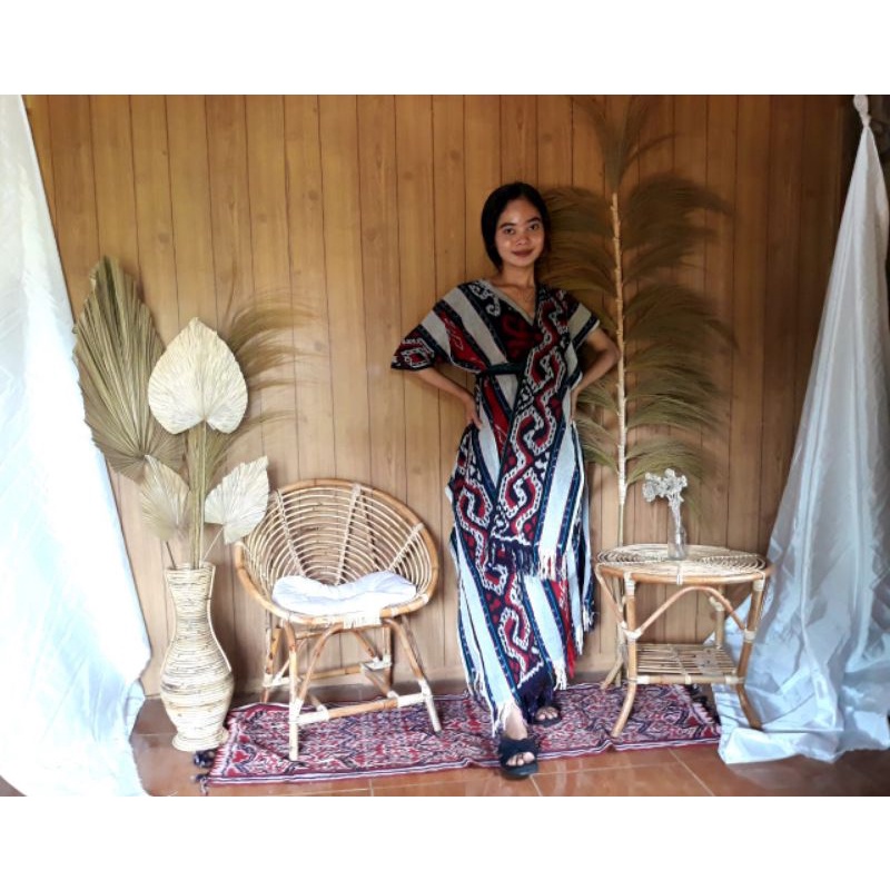 Jual DRES TENUN IKAT TROSO MOTIF NTT TORAJA BAJU ETNIK TENUN NUSANTARA CASUAL FORMAL & SANTAI ...